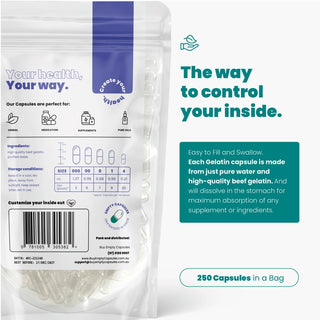 Gelatin Capsules | Food-Grade BSE-Free | BEC Australia